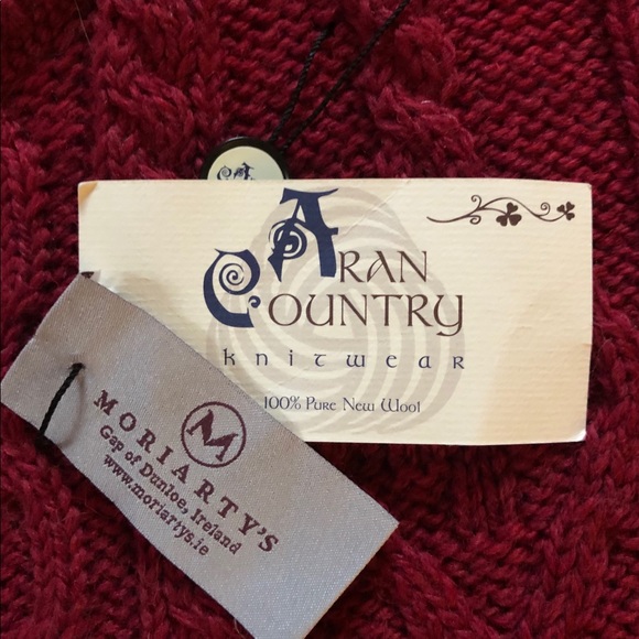 moriarty’s | Sweaters | Nwt Aran Country Knitwear Wool Sweater | Poshmark
